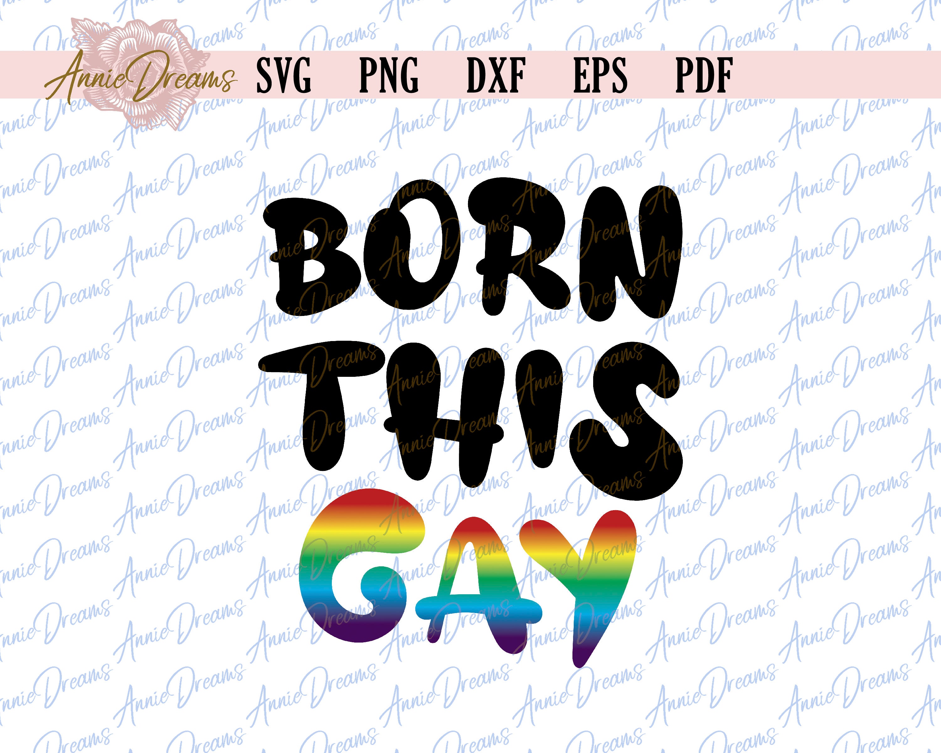 LGBT Gay Pride SVG Gay Pride Quote SVG Gay Dxf Rainbow | Etsy