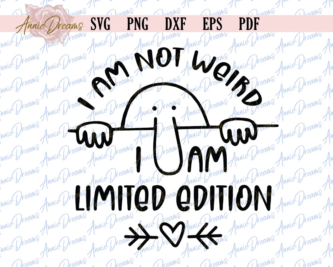 Funny Limited Edition SVG Funny Clipart SVG Funny T Shirt - Etsy