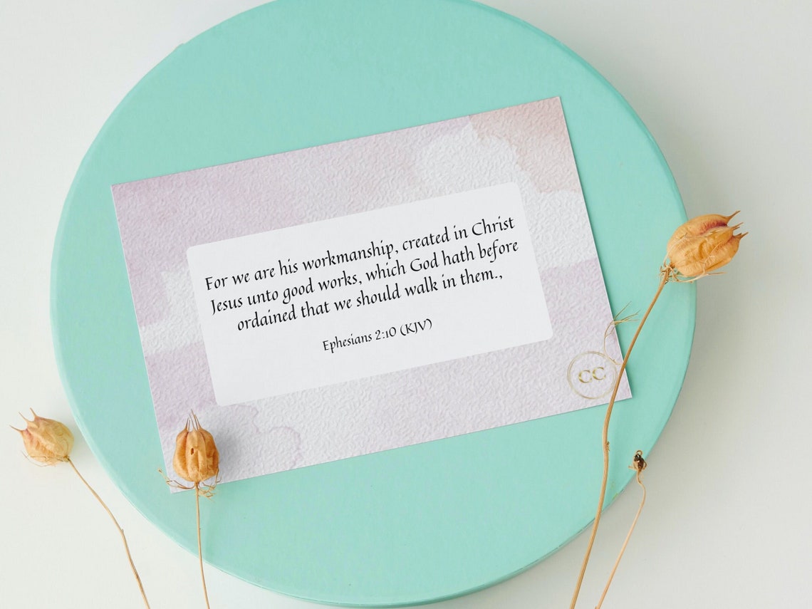 Printable Scripture Cards Digital Downloads Identity Scripture Cards ...