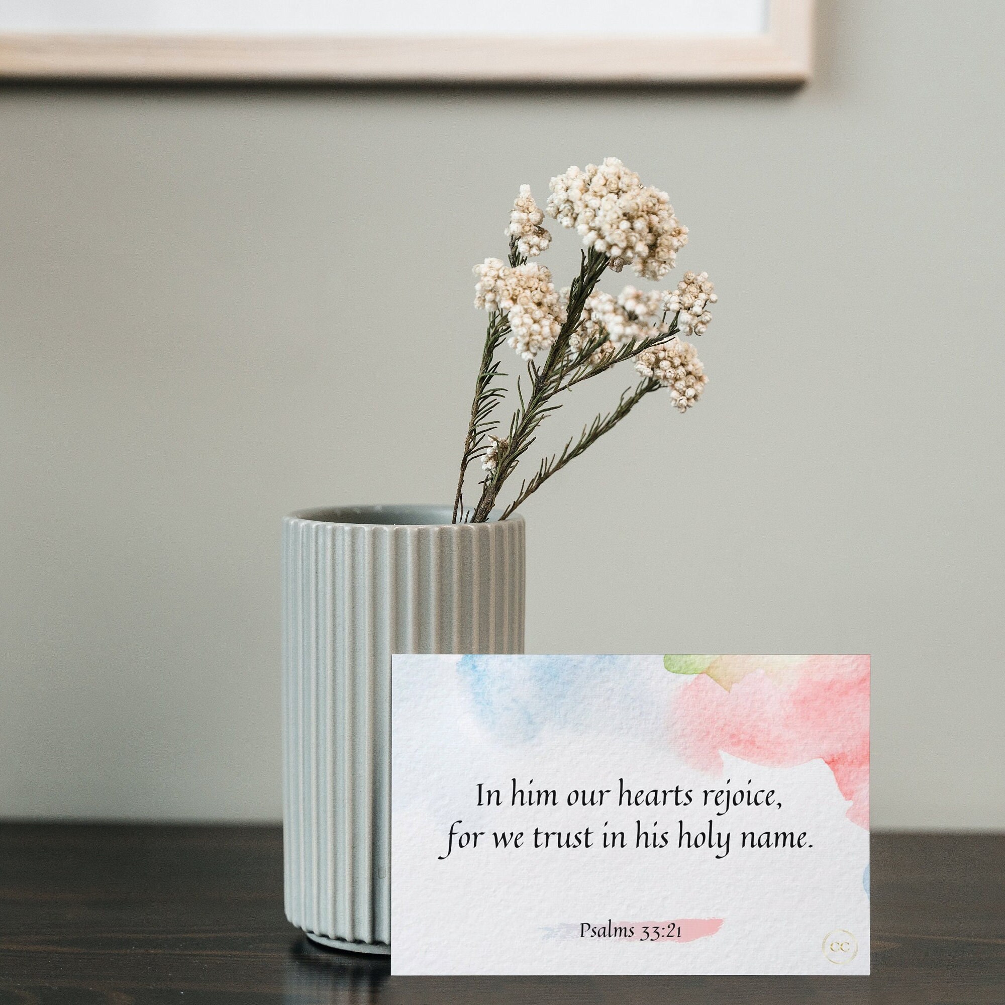 Printable Scripture Cards- Digital Downloads - Trust Scripture Cards ...