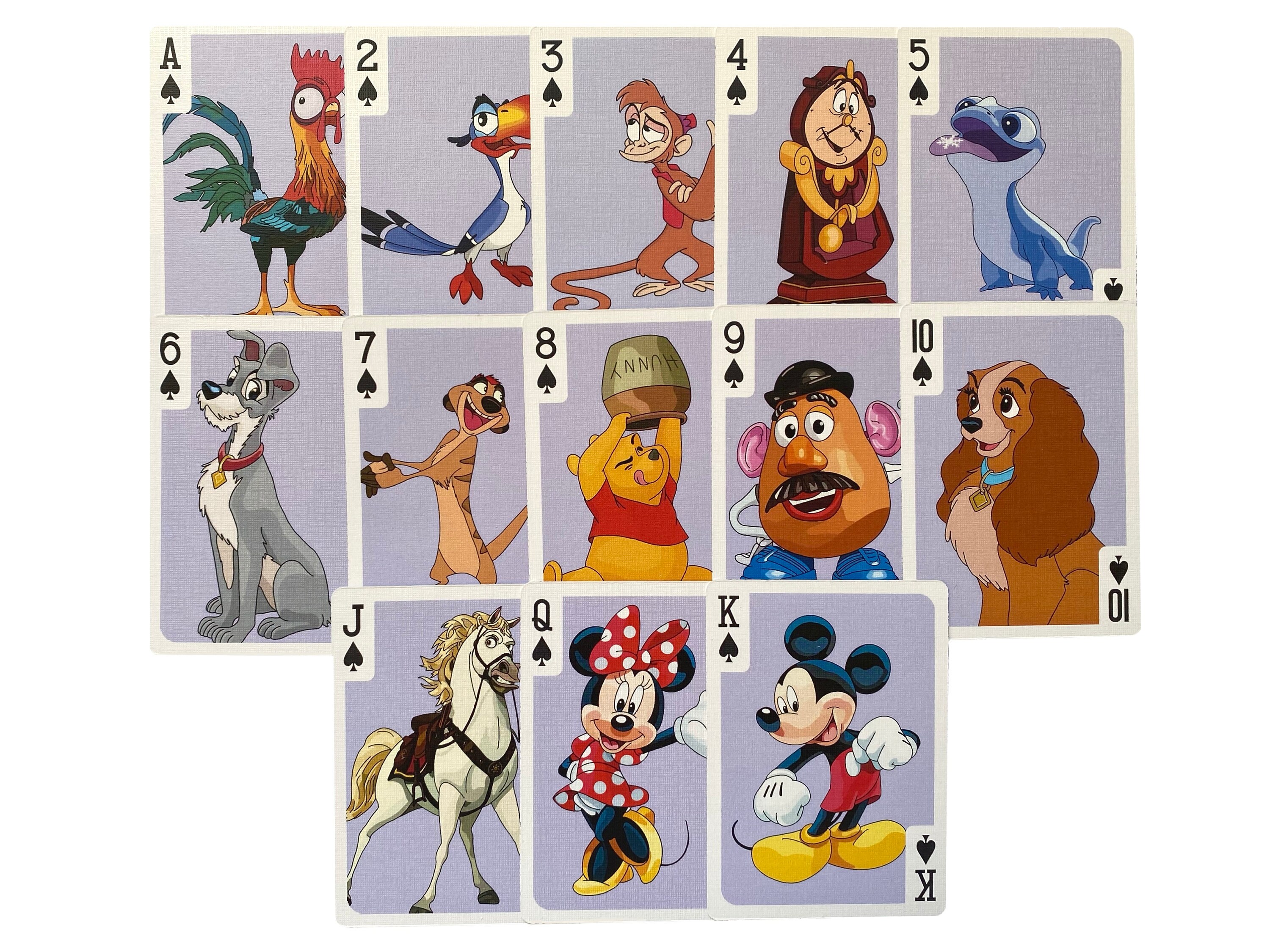 Disney Playing Cards - Etsy