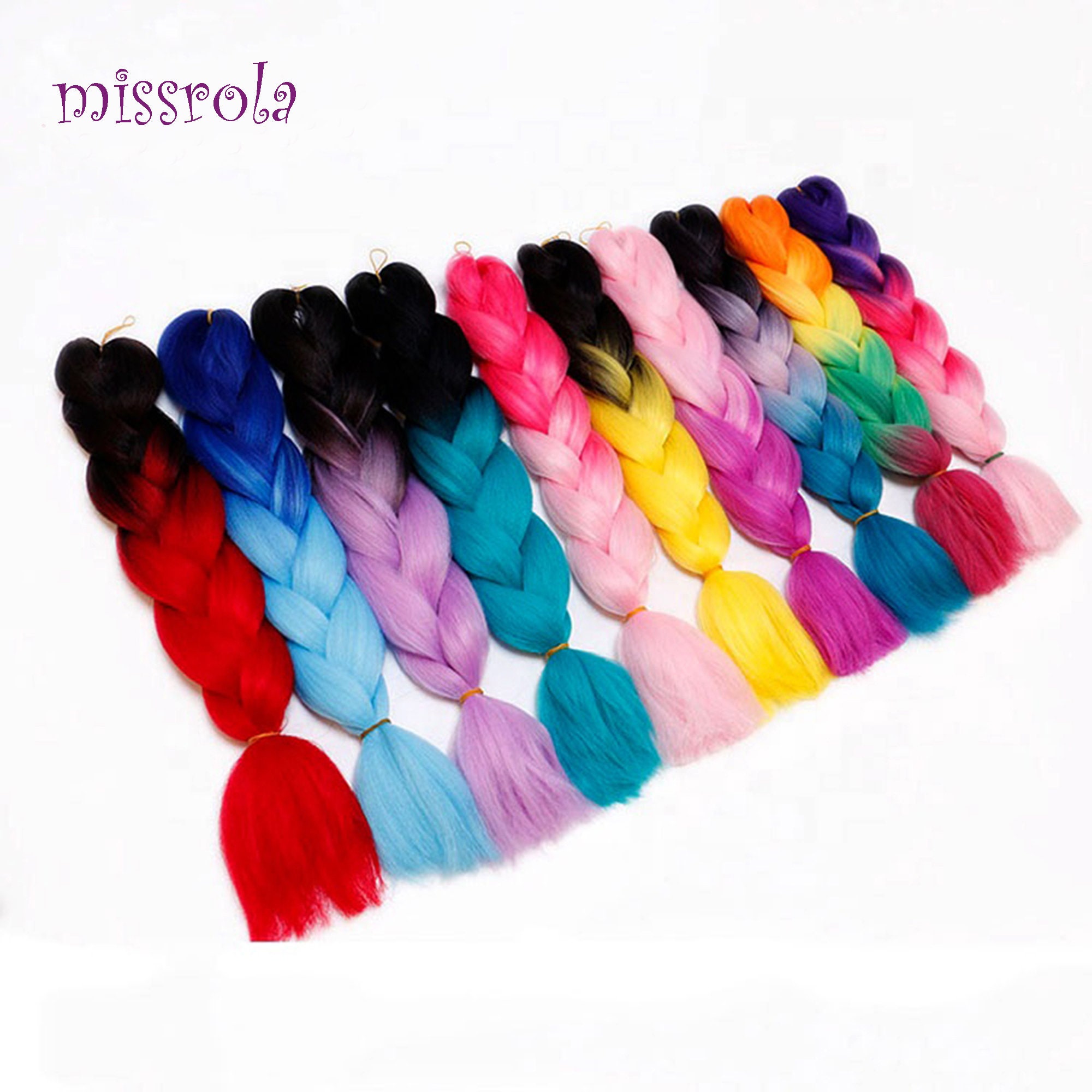 Jumbo Braiding Hair Extensions Kanekalon Box Braids Crochet - Etsy ...