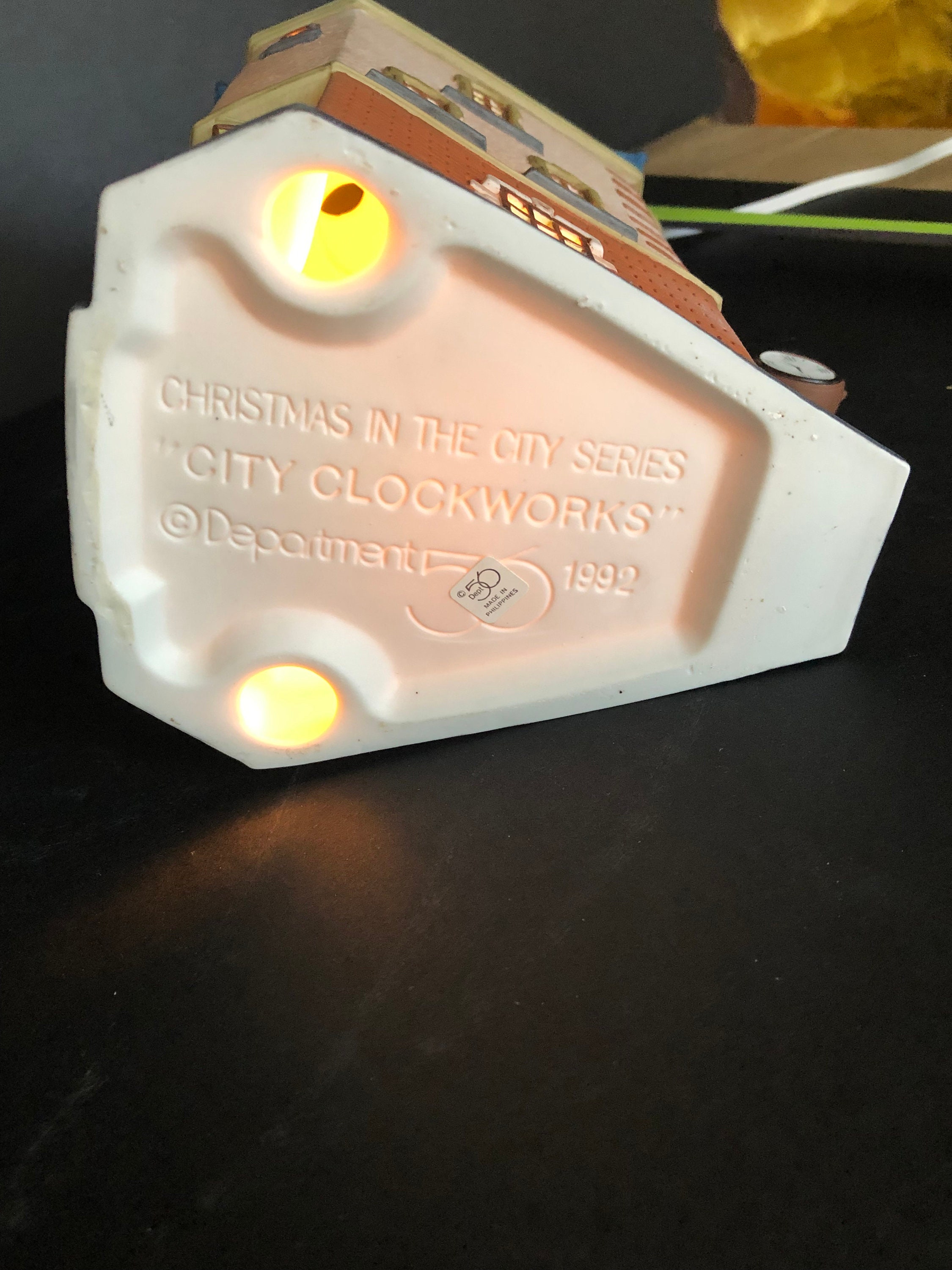 Clockworks Heritage Village Porcelain Village Building by - Etsy