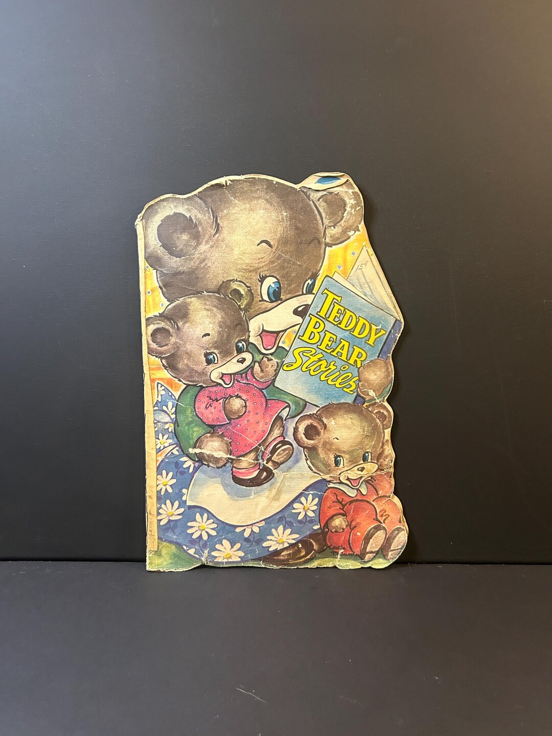 Vintage Die-cut Teddy Bear Stories Children’s Book - Etsy
