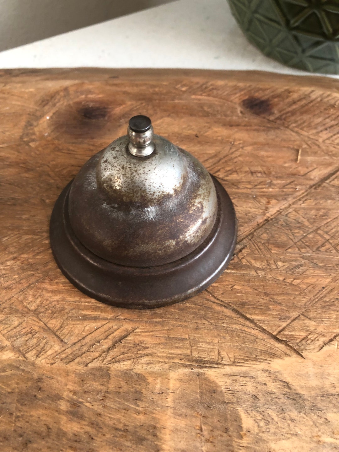 Vintage Metal Hotel Desk Bell 1960s - Etsy