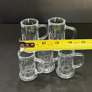 Reims France Little Mugs Liqueur or Shot Glasses Holds 1 Ounce Set of 5 ...
