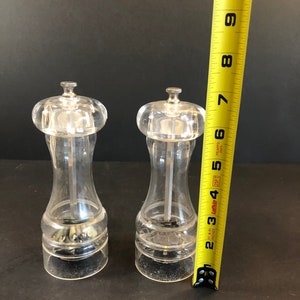 Vintage Acrylic Olde Thompson Salt and Pepper Grinder - Etsy