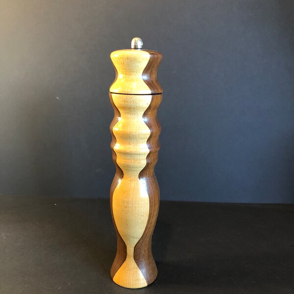 Wooden Pepper Mill - Etsy