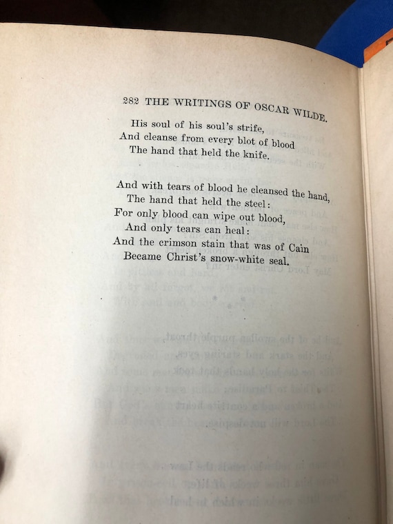 Oscar Wilde Poems The Poems Of Oscar Wilde 1909 Authorized Edition