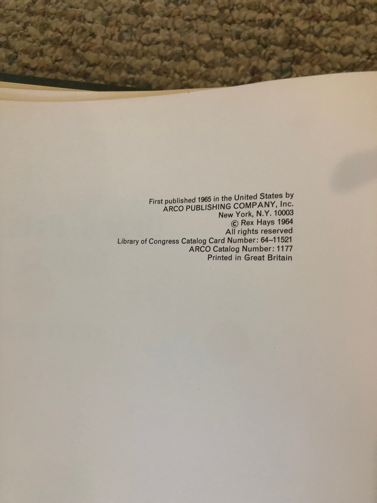 Grand Prix and Sports Cars by Rex Hays Arco Publishing 1965 | Etsy