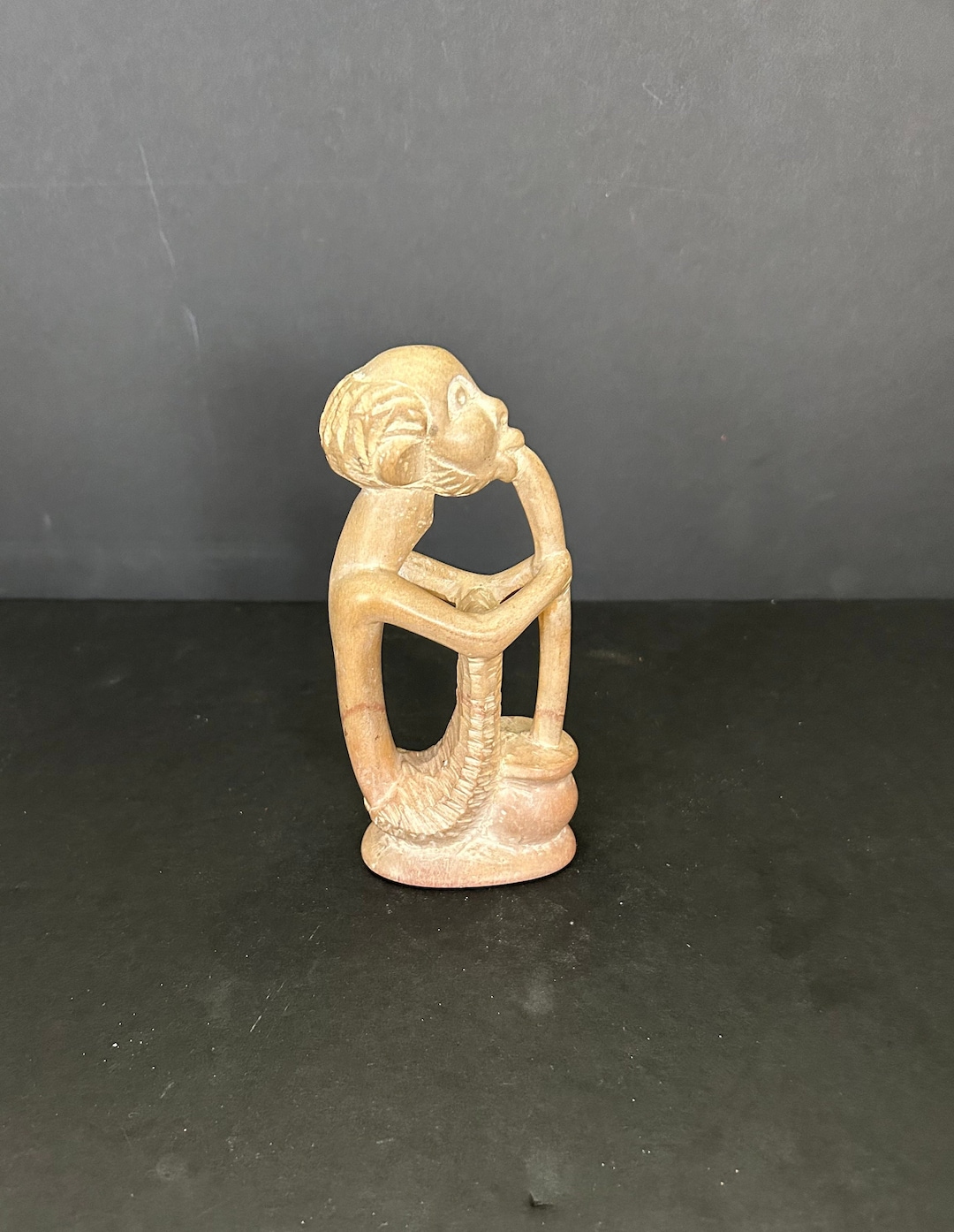 Vintage Kenyan Soapstone Carving - Etsy