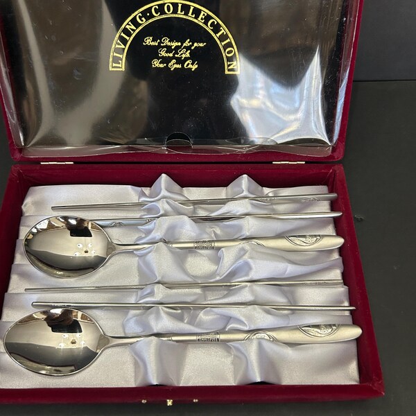 Korean Silverware Sets - Etsy