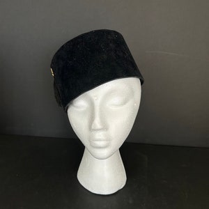 A Furnish Jade Full Black Color NAWABI Cap of Hyderabad Fez Hat - Etsy