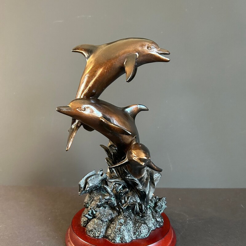 Dolphin Sculpture - Etsy