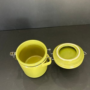 Green Clamped Container Heavy Ceramic - Etsy