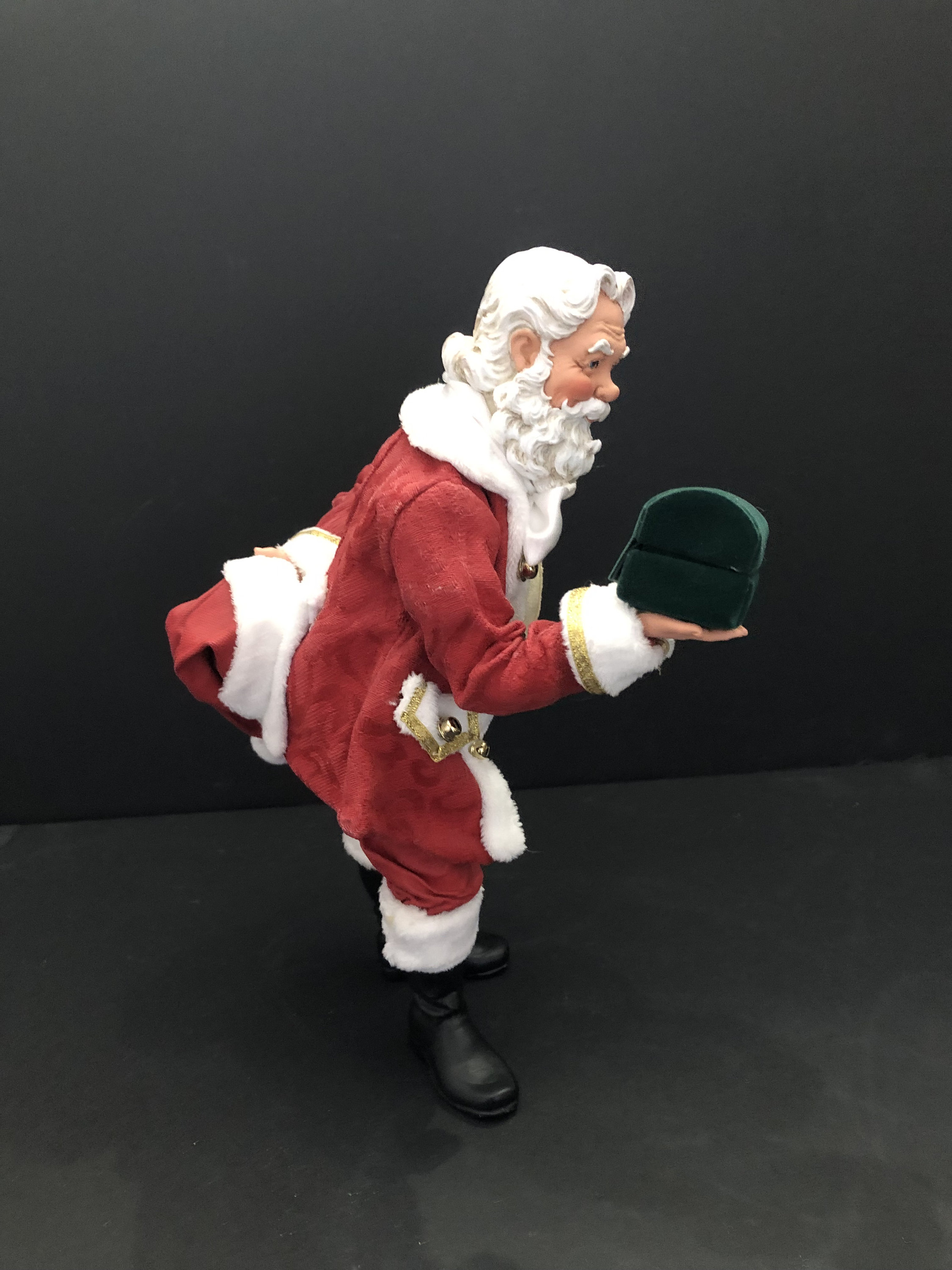 Very Detailed Santa Offering A Ring in Box by PDL - Etsy