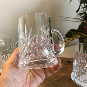 Set of 4 Gorgeous Crystal Mugs - Etsy