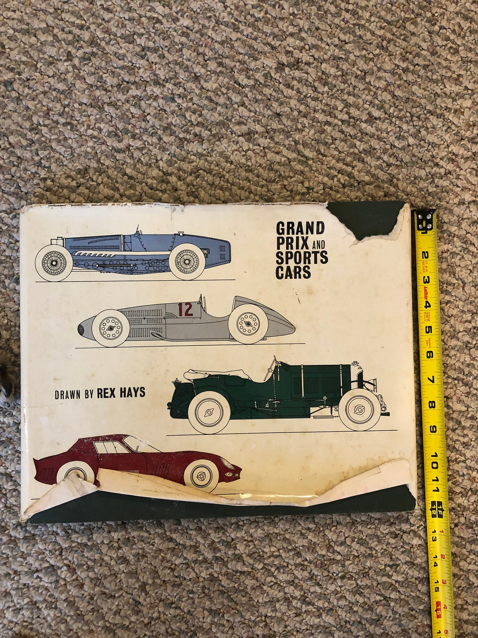 Grand Prix and Sports Cars by Rex Hays Arco Publishing 1965 | Etsy