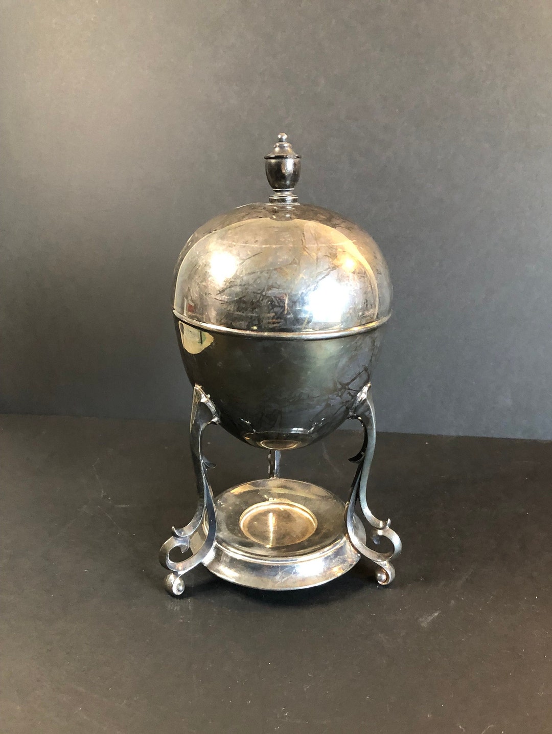 Vintage Sheffield Silverplate Egg Coddler: Joseph Rodgers & Sons ...