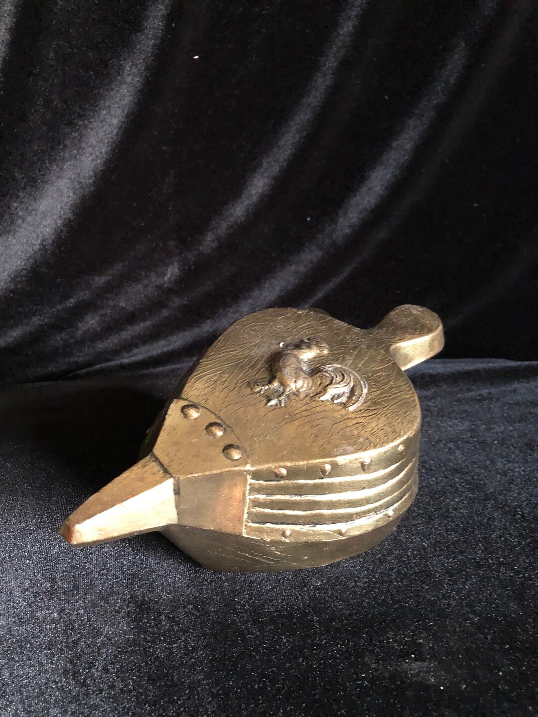 Vintage Brass Bellow Wall Pocket - Etsy