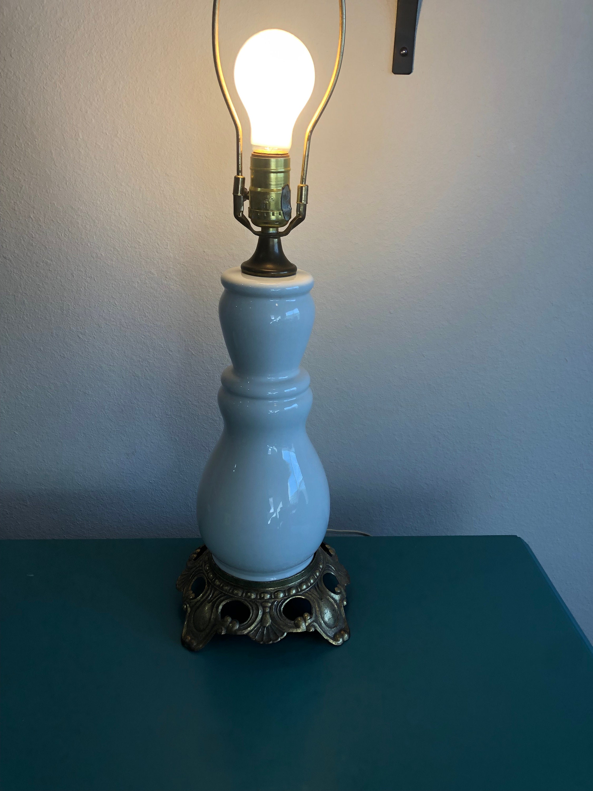Vintage Accurate Cast. Lamp - Etsy