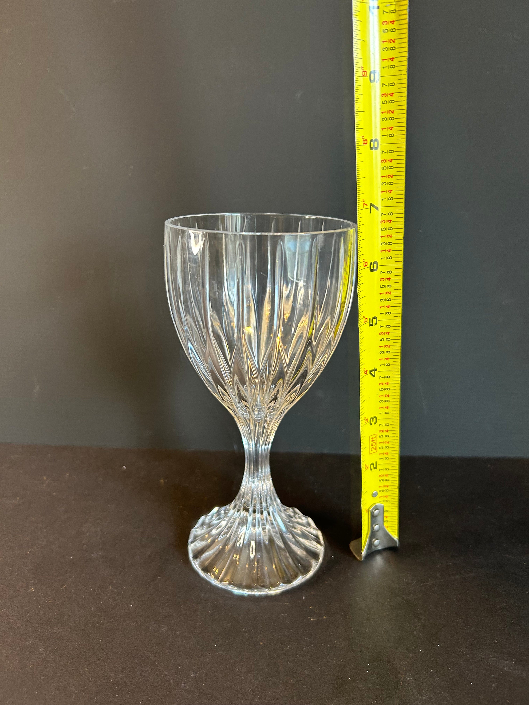 Mikasa Park Lane Crystal Wine Glass - Heavy, Elegant Stemware ...