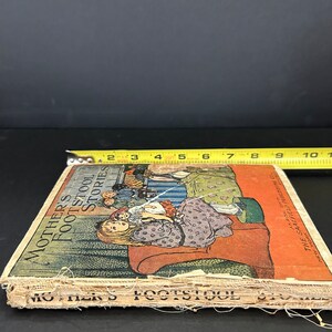 Mother's Footstool Stories 1912 Saalfield Publishing Company Akron ...