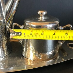 Gebruder Hepp Hammered Metal Tea/coffee Set GEBR. H SCH, Mother's Day ...