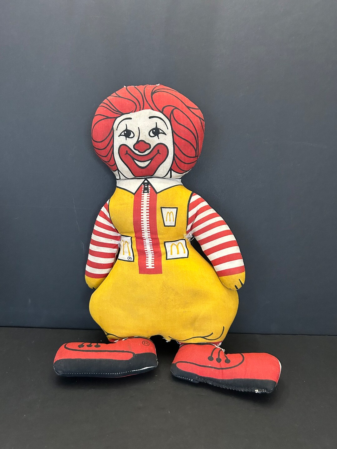 Vintage 1970s Ronald Mcdonald Plush Doll | Mcdonald's Collectible ...