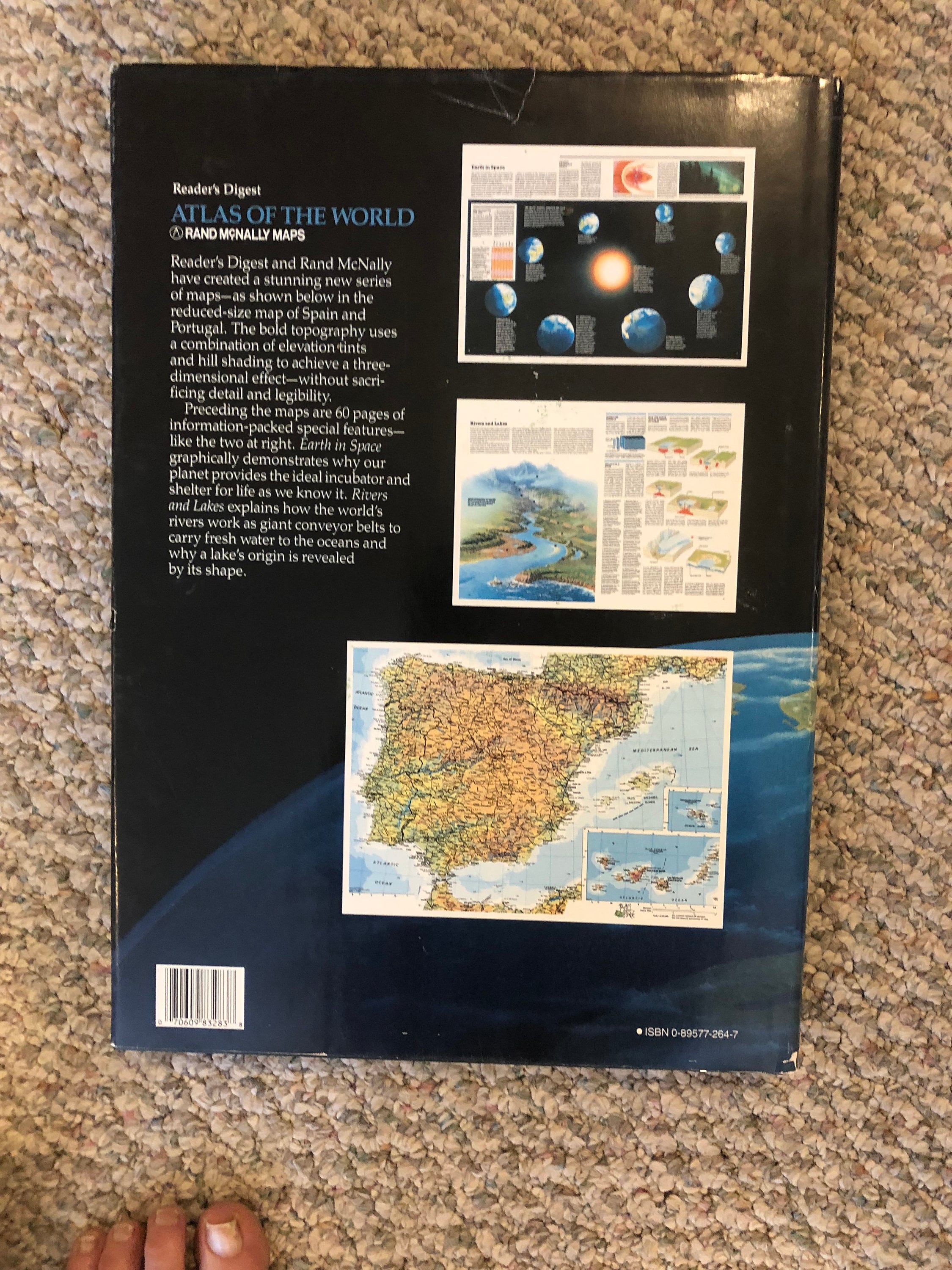 Atlas of the World 1990 by Rand Mcnally Maps and Reader's - Etsy