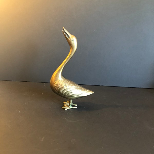 Brass Goose - Etsy