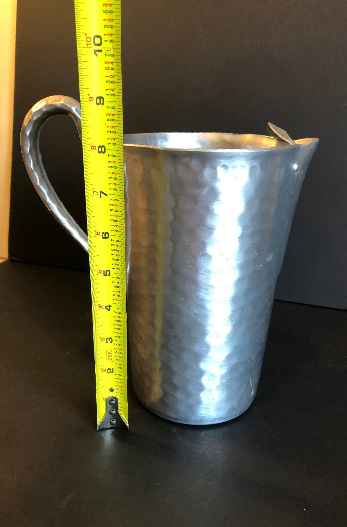 Vintage Everlast Hand Forged Aluminum Pitcher With Ice Shield - Etsy
