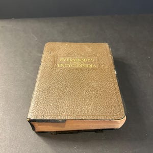 1937 "everybody's Encyclopedia" Edited by Edwin Smith Whitman ...