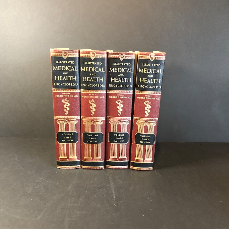 Vintage Medical Book - Etsy