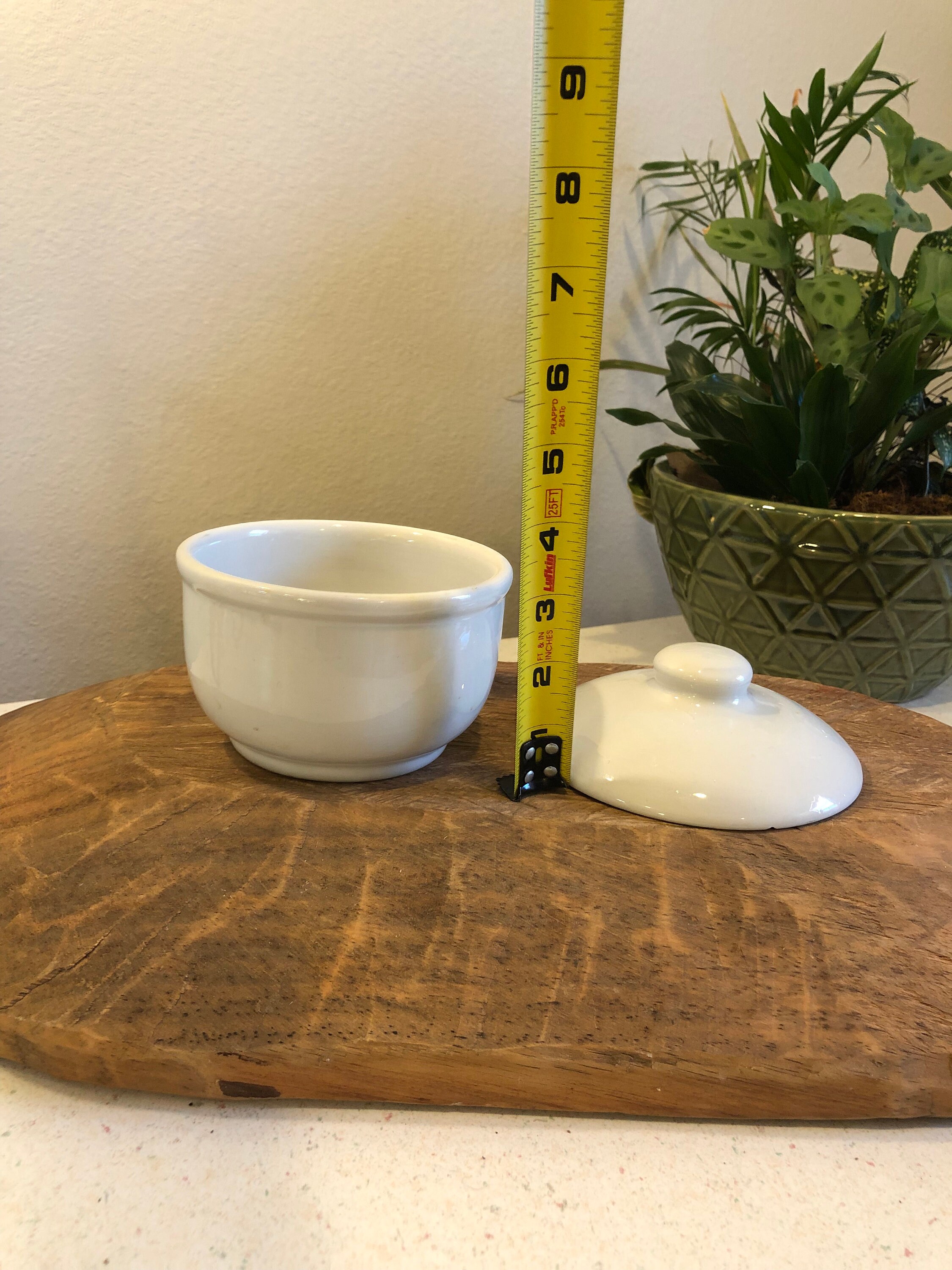 Heavy Lidded Stoneware Vintage Bowl Made in the USA by Tepco - Etsy