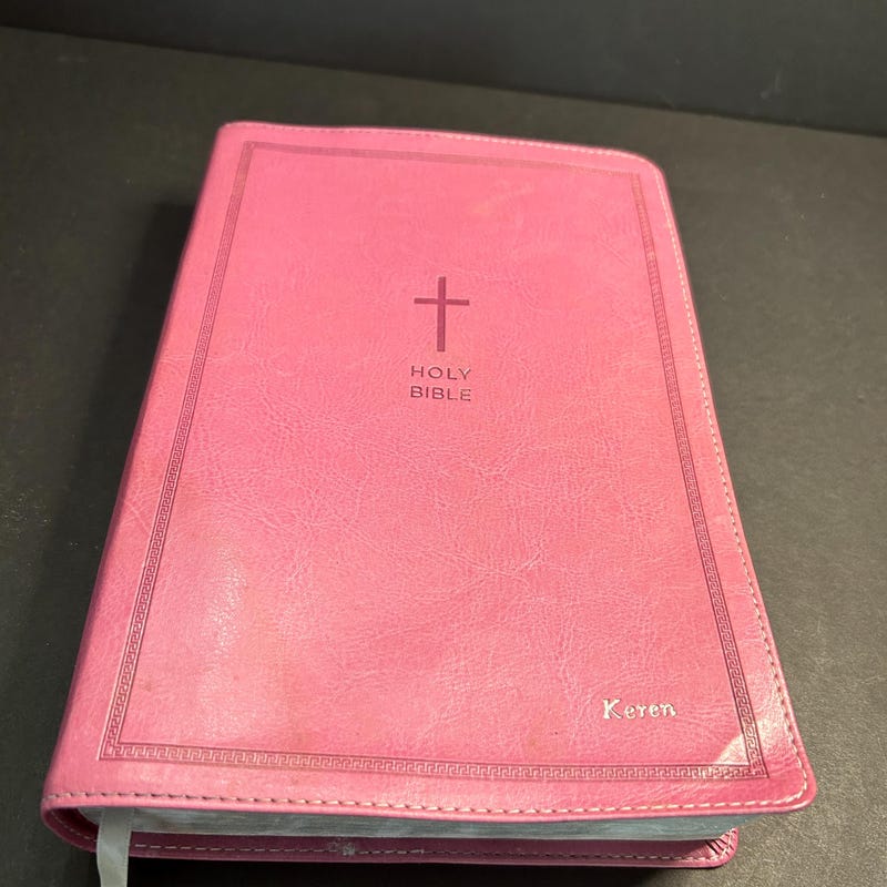 Pink Bible - Etsy