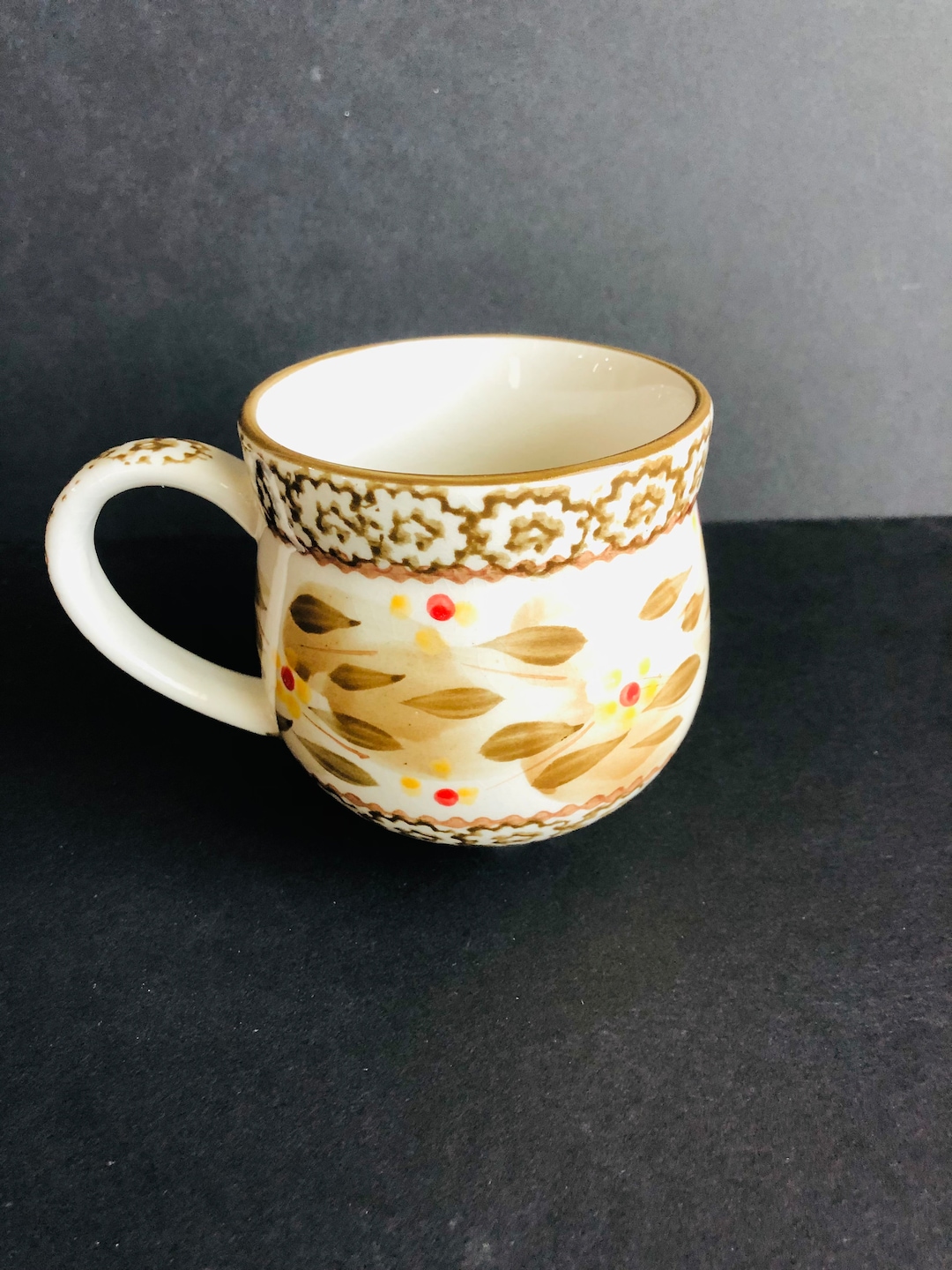 Temptations by Tara Old World Coffee Mug: Cottagecore Kitchen Decor - Etsy
