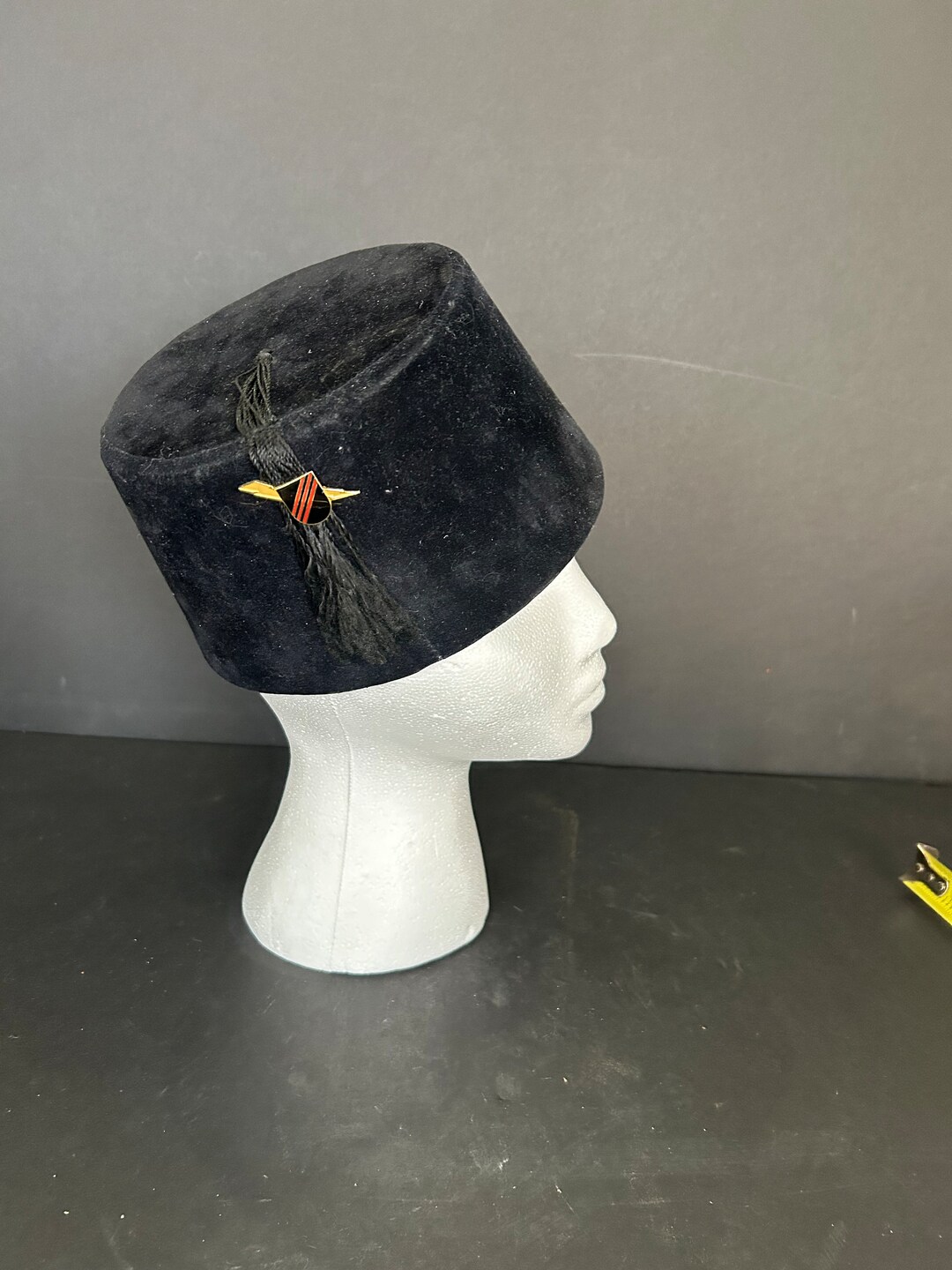 A Furnish Jade Full Black Color NAWABI Cap of Hyderabad Fez Hat - Etsy