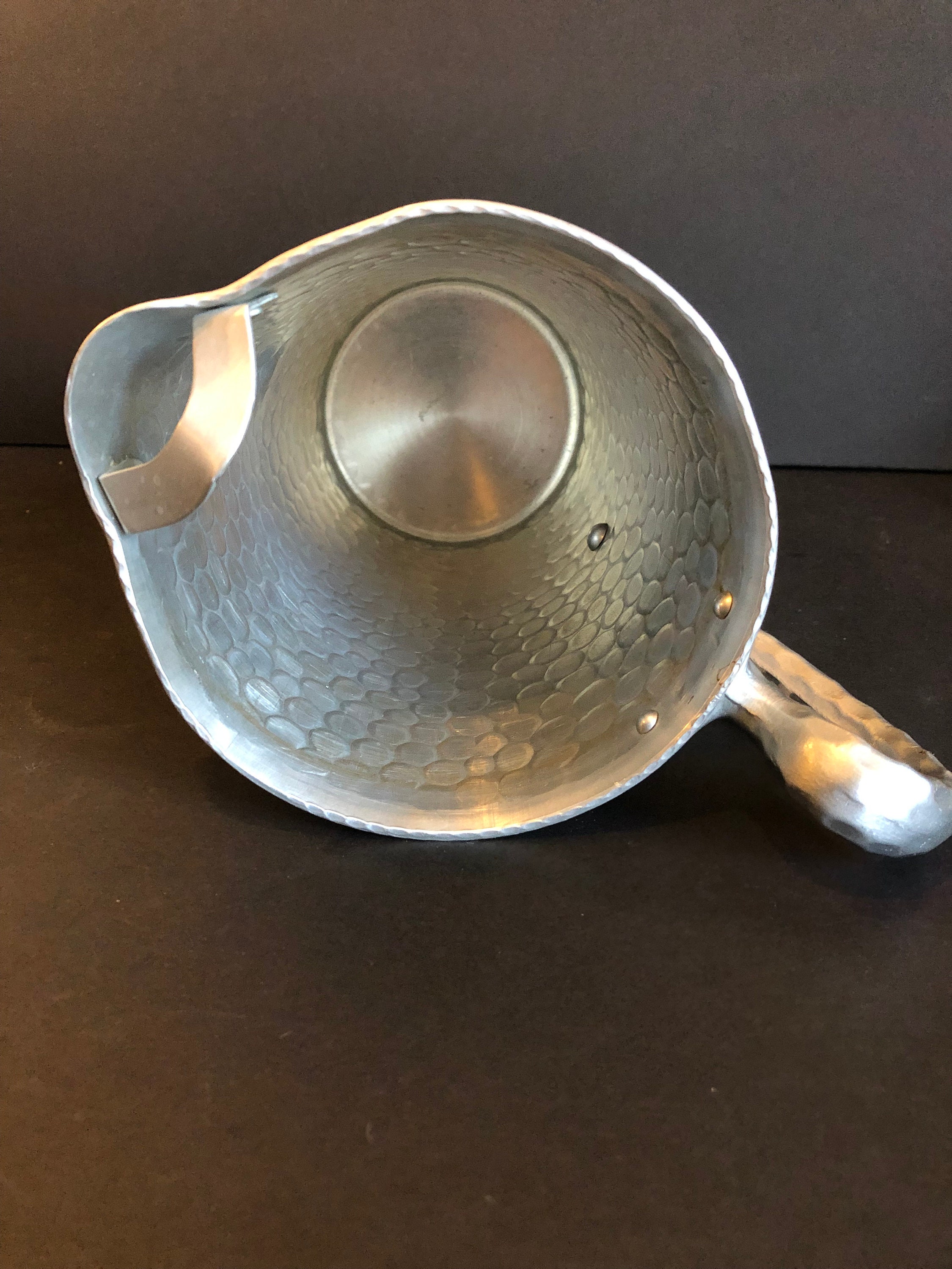 Vintage Everlast Hand Forged Aluminum Pitcher With Ice Shield - Etsy