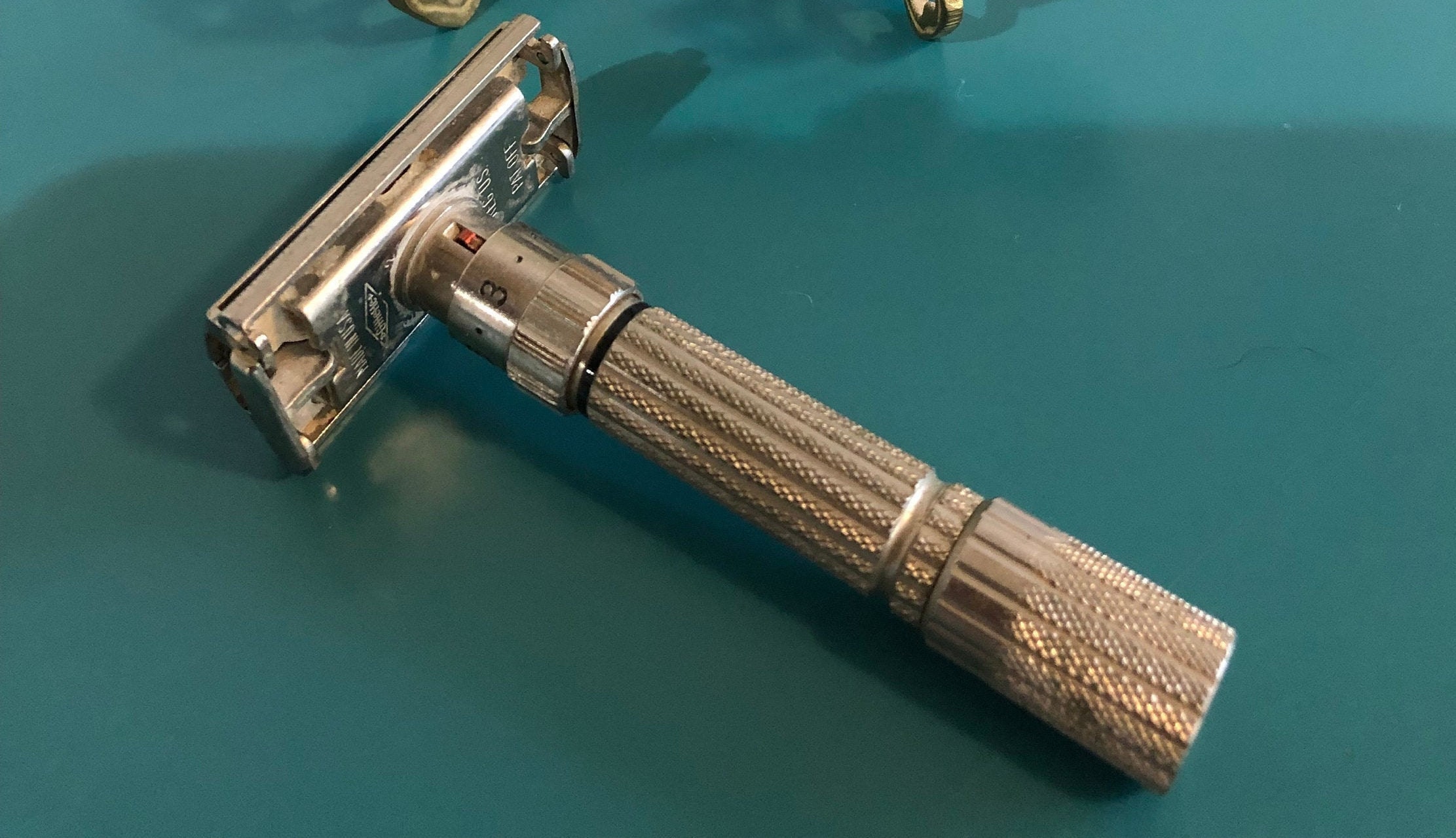Gillette Fat Boy Adjustable Razor 1950's Terrific | Etsy