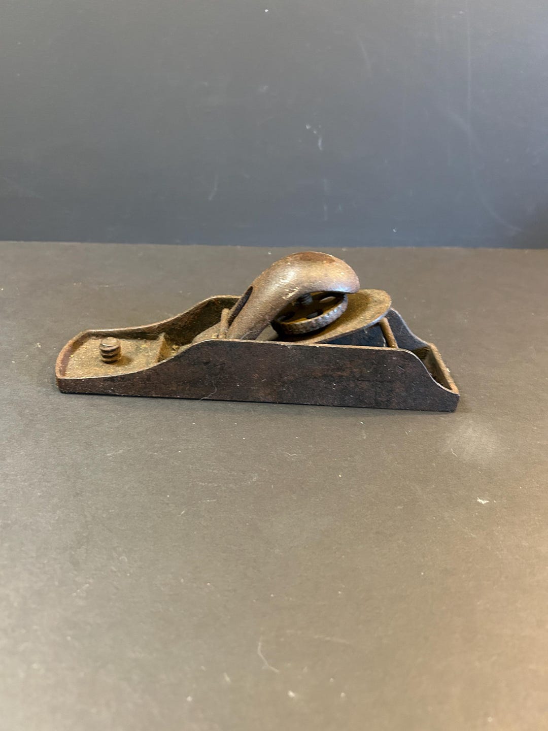 Vintage 1920s Cast Iron Block Plane - Rustic Workshop Decor - Etsy
