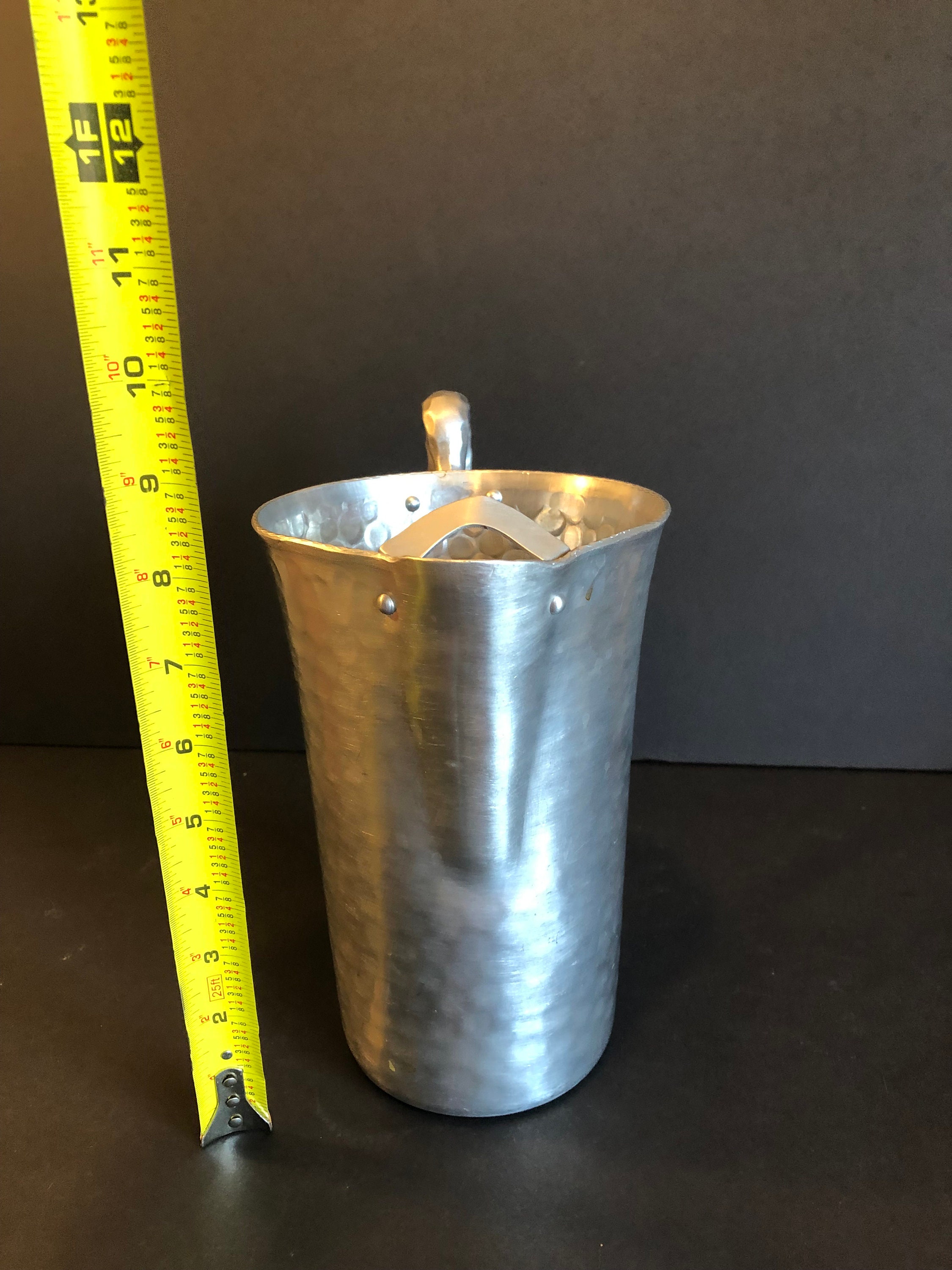 Vintage Everlast Hand Forged Aluminum Pitcher With Ice Shield - Etsy