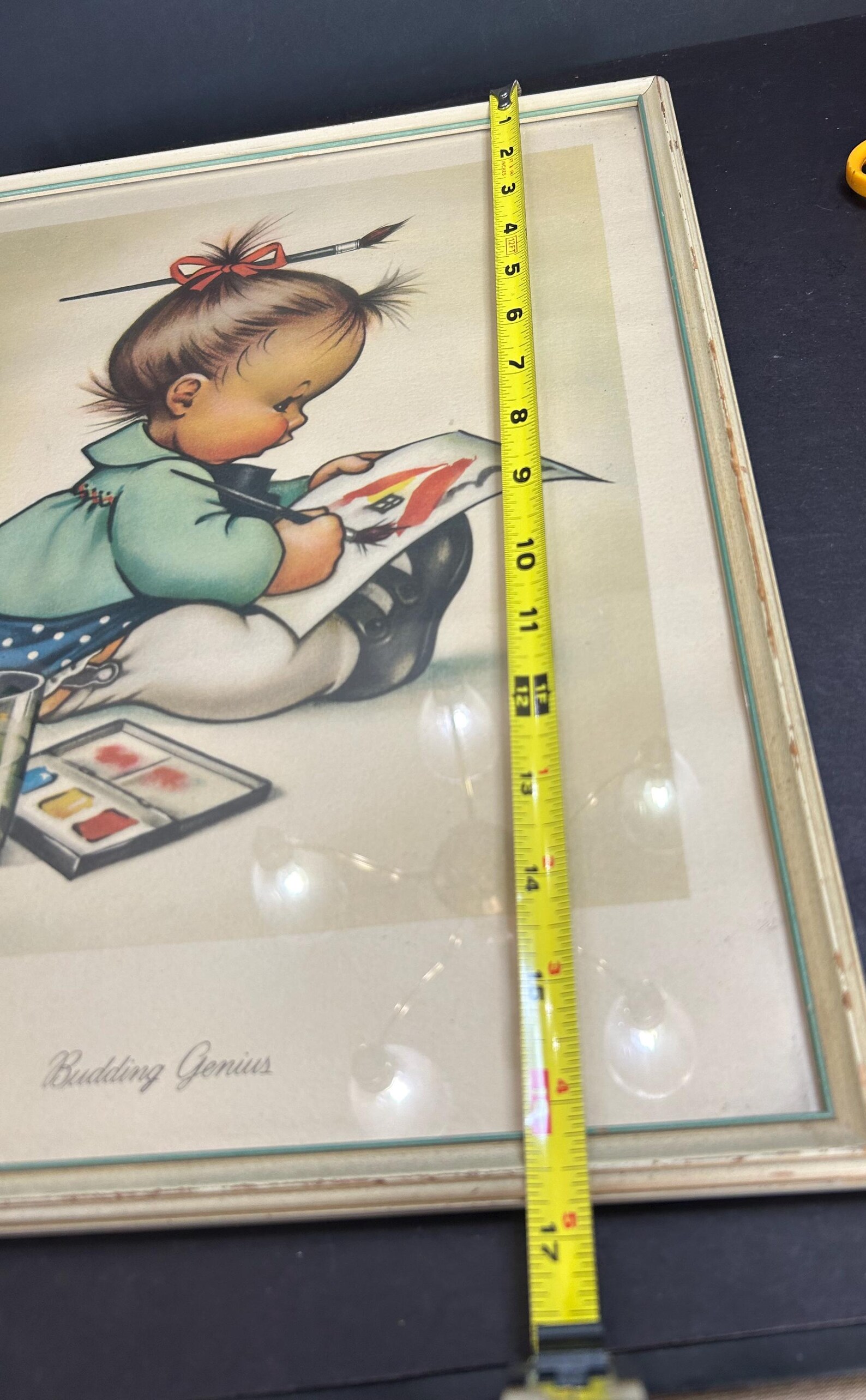 Budding Genius by Charlotte Byi Little Girl Artist Children Kids Fine ...