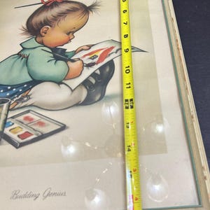 Budding Genius by Charlotte Byi Little Girl Artist Children Kids Fine ...