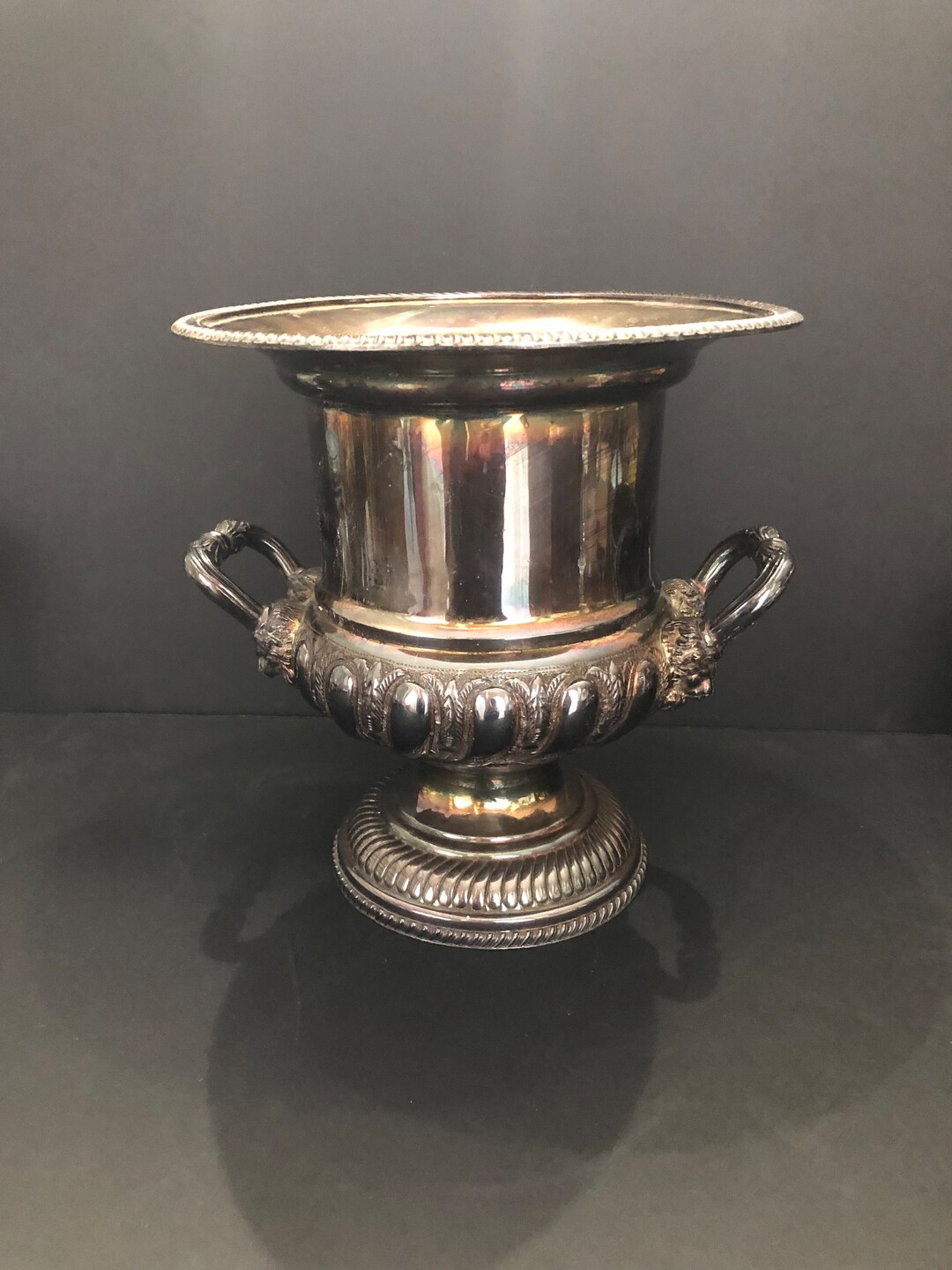 Vintage Silver William Adams Champagne Bucket Made in England - Hand ...