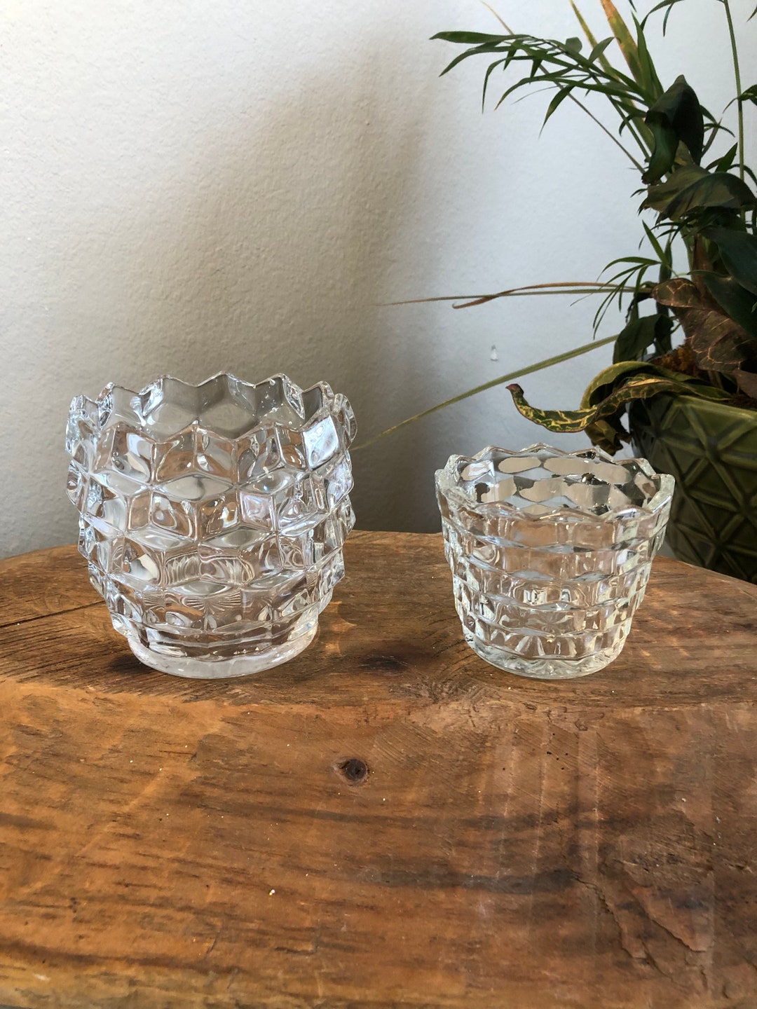 Fostoria American Pattern Small Bowls or Candle Holders - Etsy