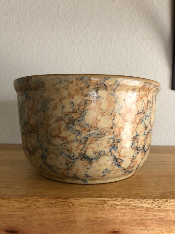 Red Wing Pottery Splatter Bowl | Etsy