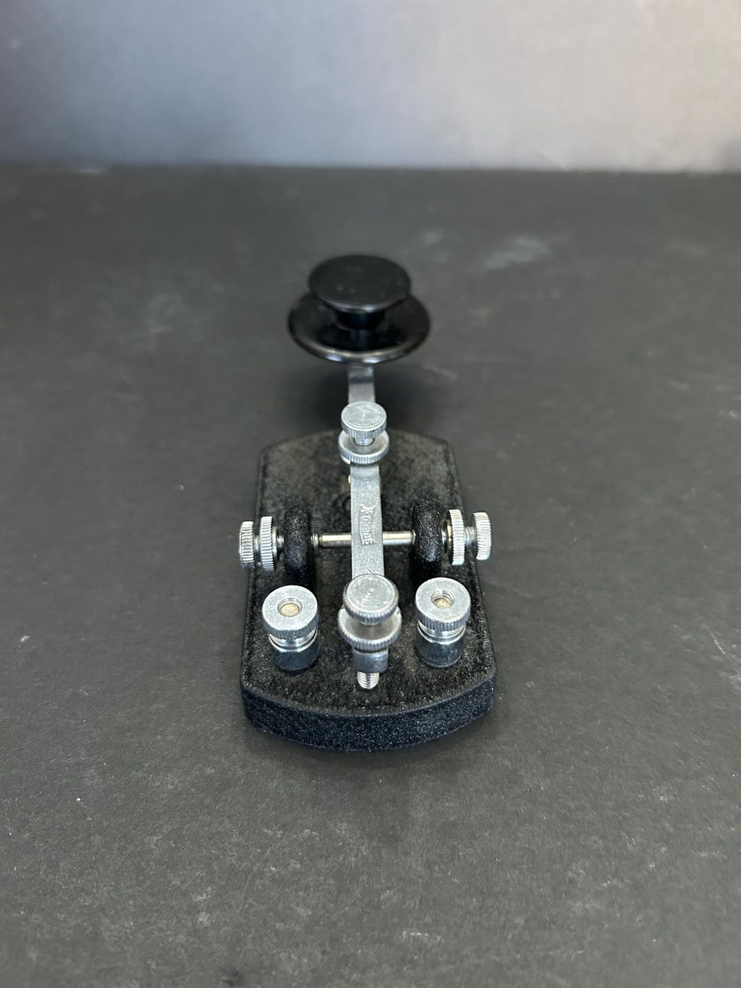 Vintage Speed X Morse Code Telegraph Key, Works Well, Metal Base From ...