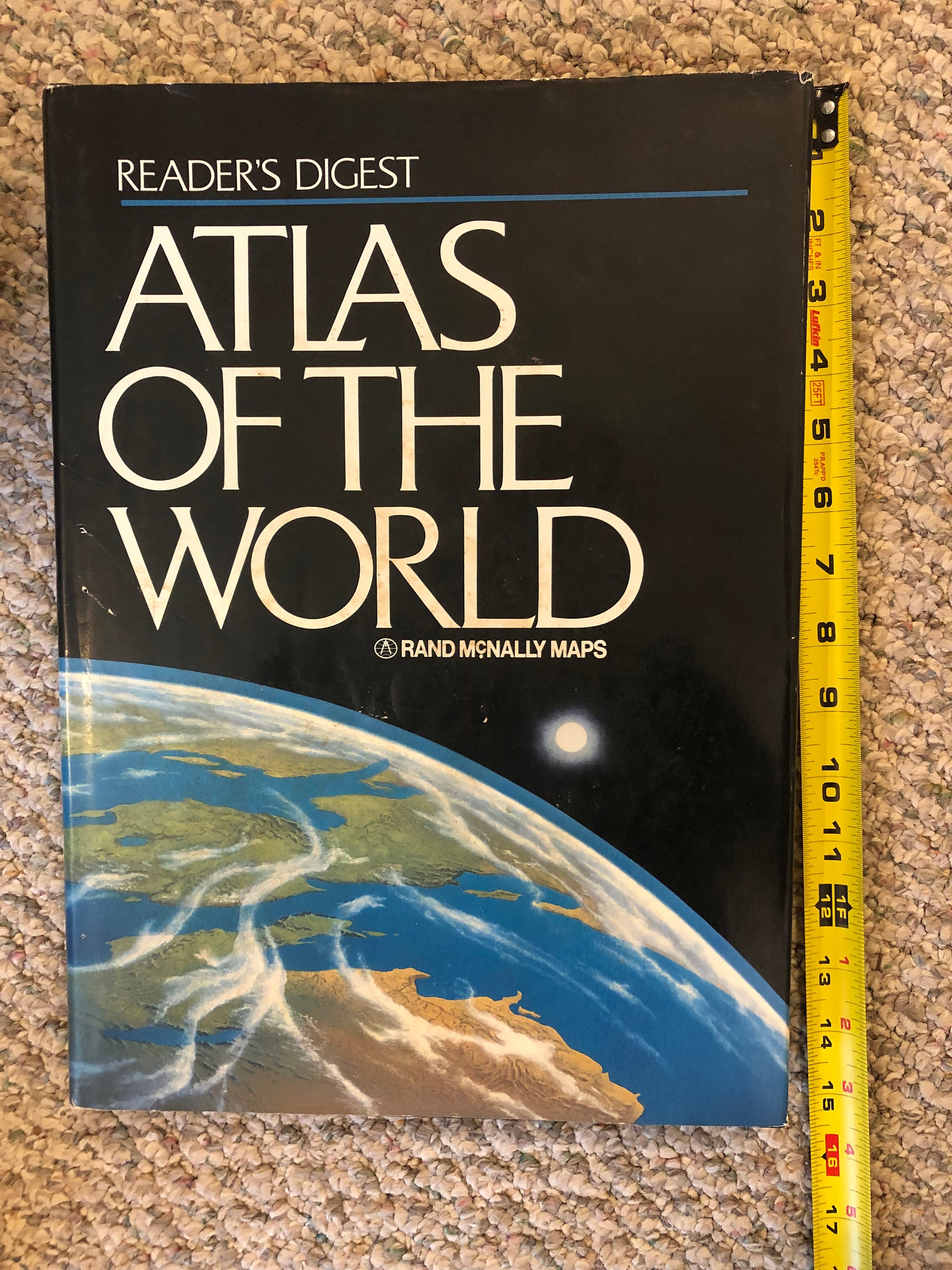 Atlas of the World 1990 by Rand Mcnally Maps and Reader's - Etsy