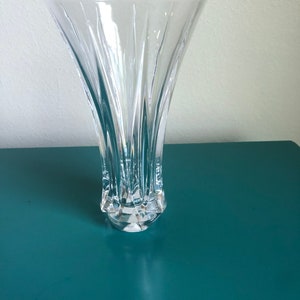 Crystal Glass Vase, Vintage Centerpiece, Gift Flower Vase, - Etsy